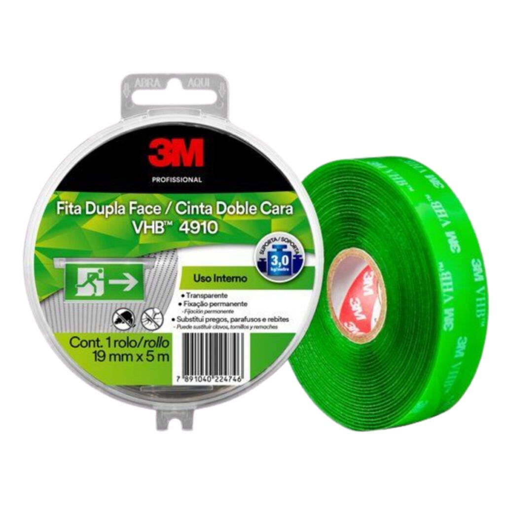 Cinta Doble Faz 3M Transparente - Dotaciones A Domicilio