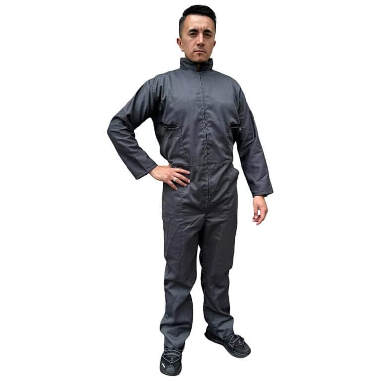 Overol Enterizo Gris - Dotaciones A Domicilio