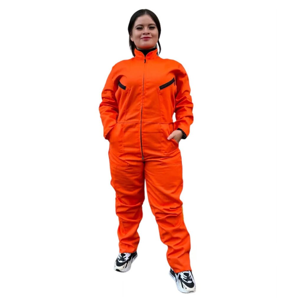 Overol Enterizo Naranja - Dotaciones A Domicilio