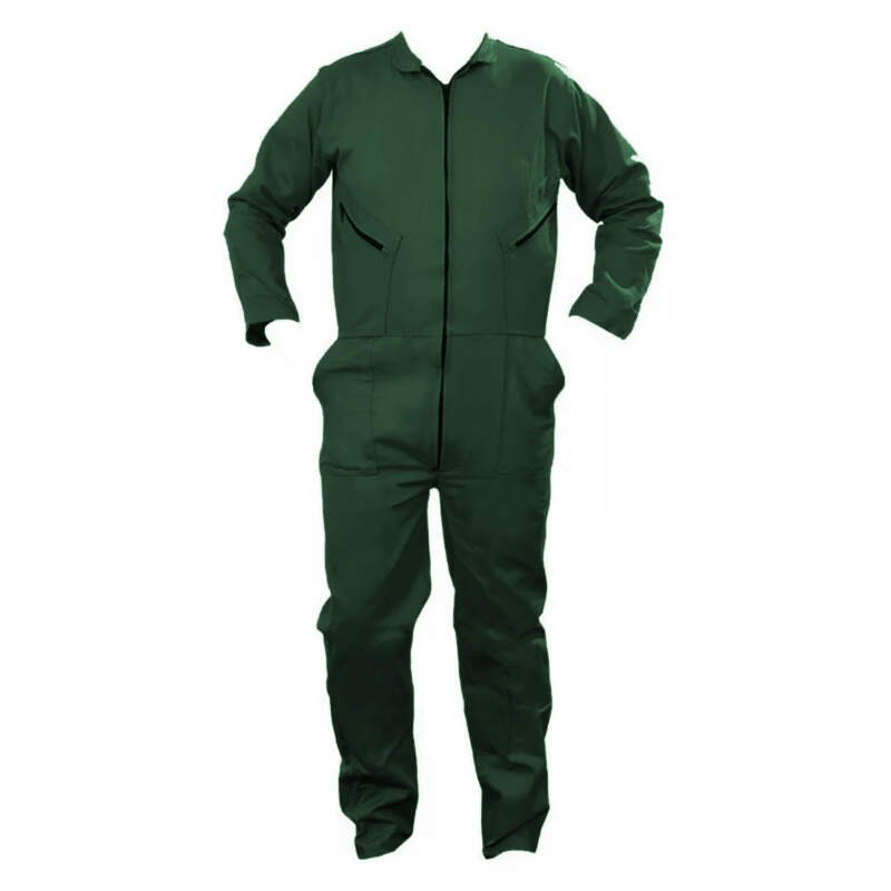 Overol Enterizo Verde Militar - Dotaciones A Domicilio