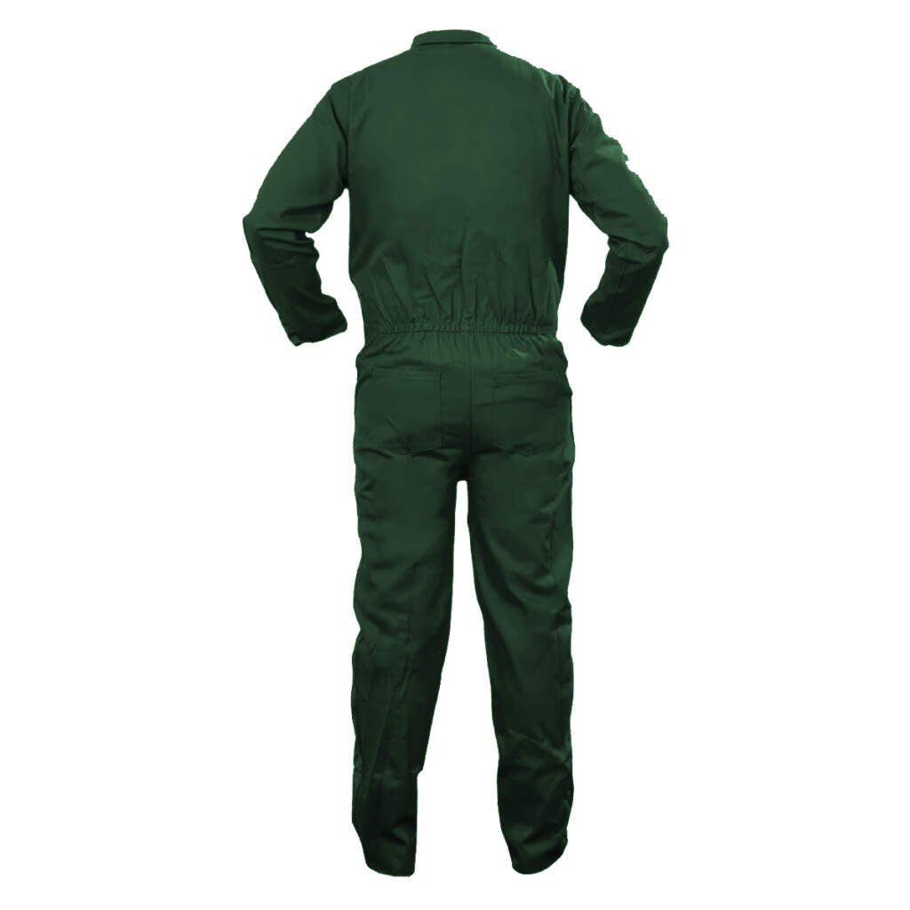 Overol Enterizo Verde Militar - Dotaciones A Domicilio