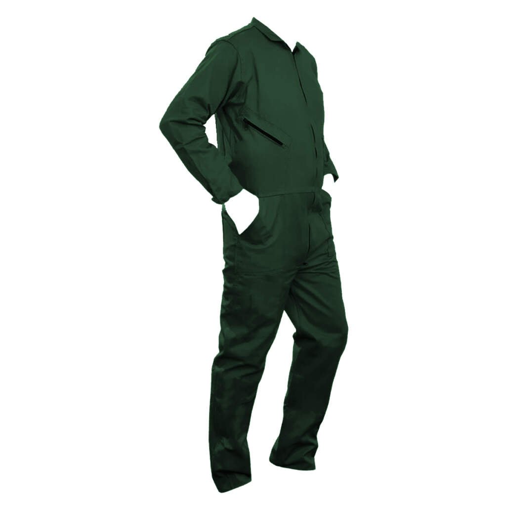 Overol Enterizo Verde Militar - Dotaciones A Domicilio